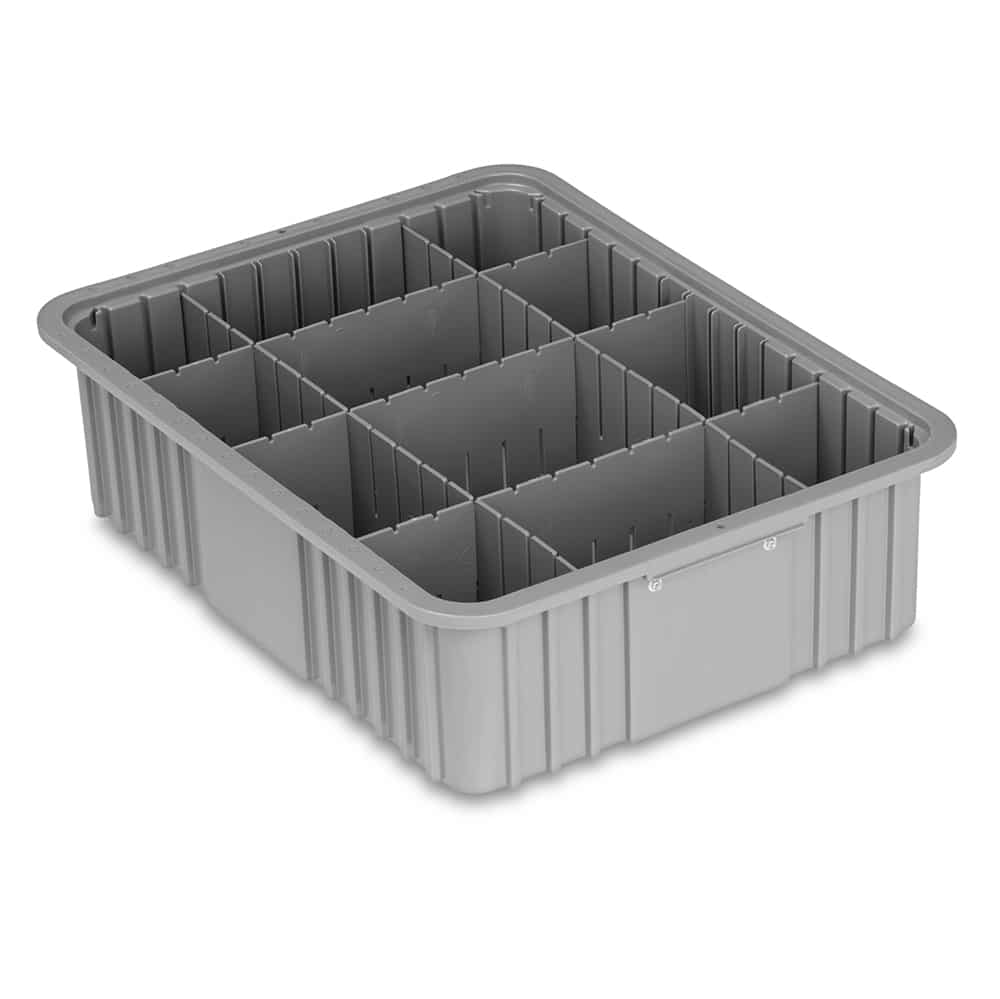 Grid Bin, Grey - Mobilize, Organize, Optimize