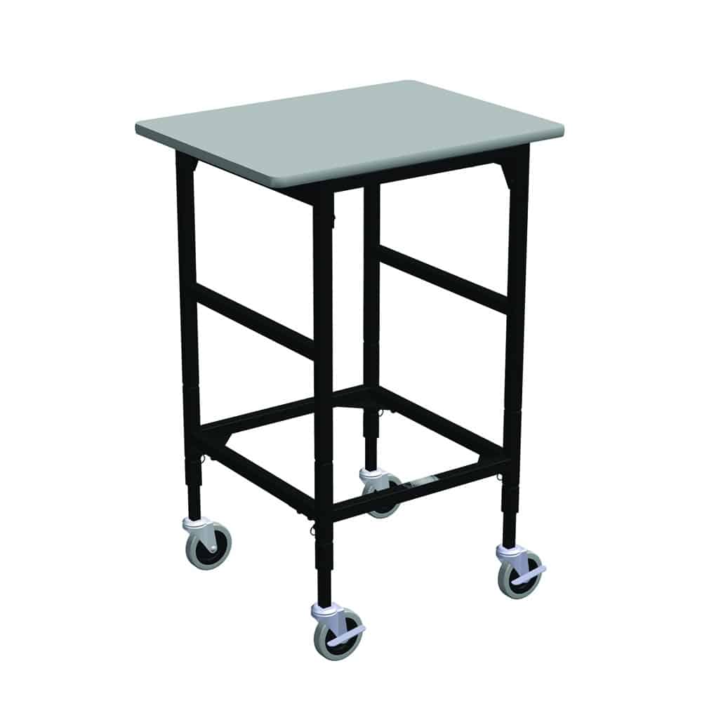 Small Sales Floor Processing Table with Oversized Top - IRSG