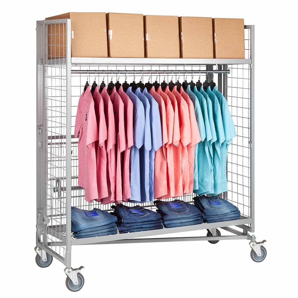 Nesting Transporter with 2 Garment Hang Rails - Mobilize, Organize ...